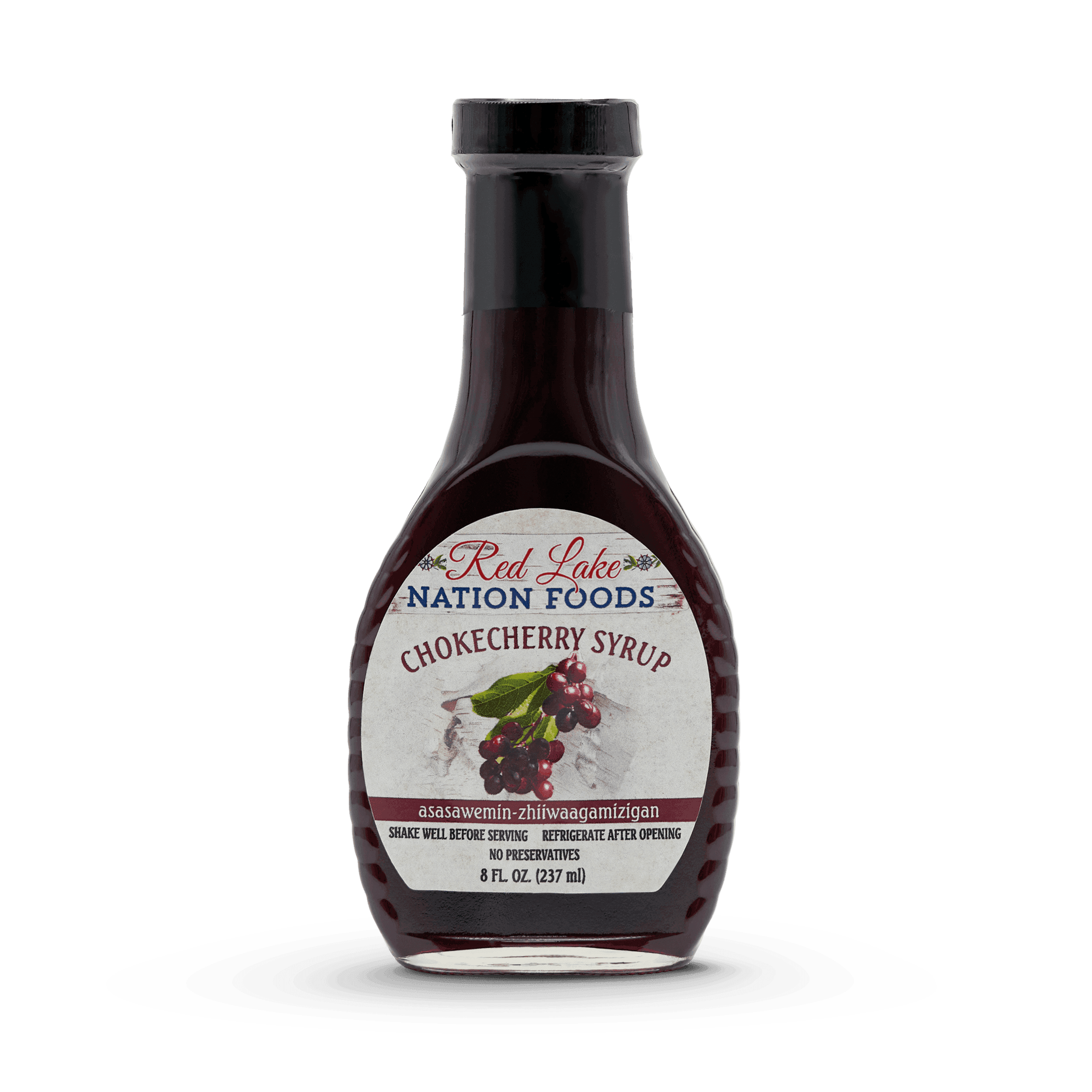 Red Lake Nation Foods Chokecherry Syrup (asasawemin-zhiiwaagamizigan ...