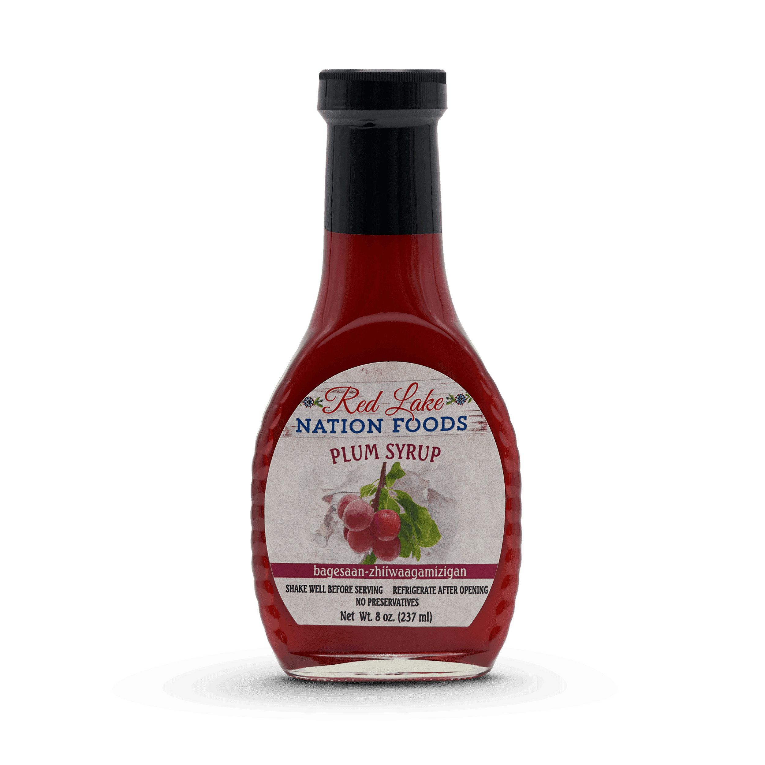 Red Lake Nation Foods Plum Syrup (bagesaan-zhiiwaagamizigan) – Tocabe ...